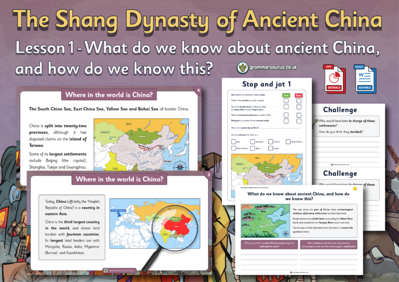 Shang Dynasty - Grammarsaurus