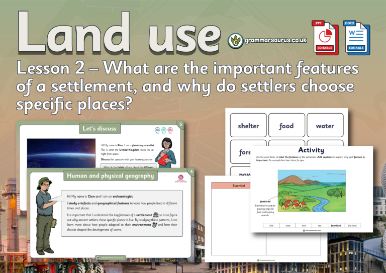 Year 3 Geography – Land Use (Fieldwork unit) – What are the important ...