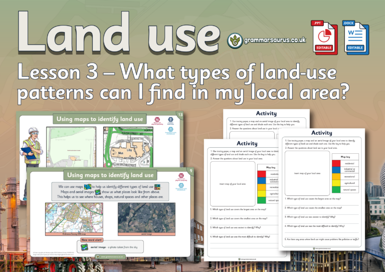 Year 3 Geography – Land Use (Fieldwork unit) – What types of land-use ...