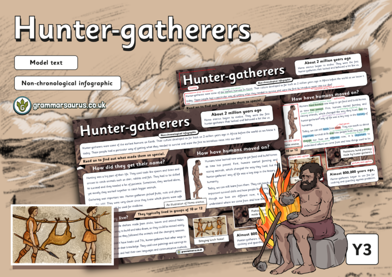 Year 3 Model Text – Non-chronological report (Infographic style ...