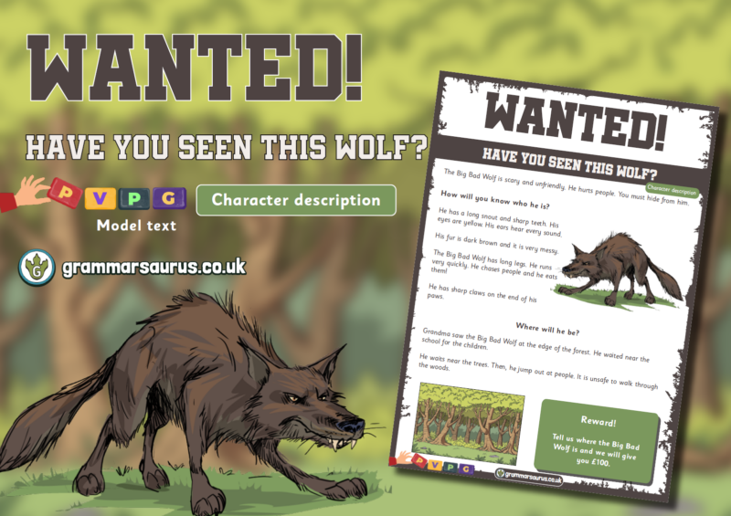 Y1 PVPG Texts - Grammarsaurus