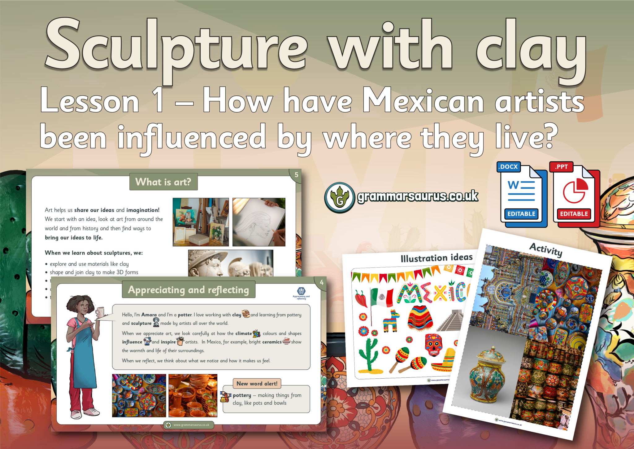 Year 3 Art - Sculpture - How have Mexican artists been influenced by ...