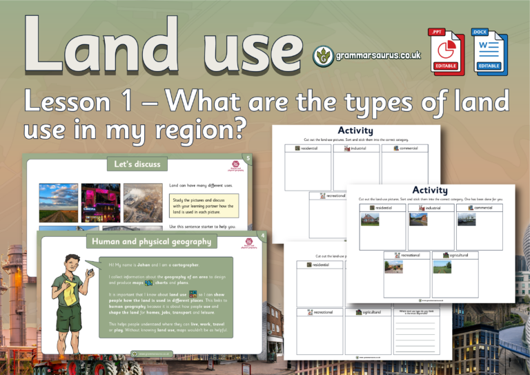 Year 3 Geography – Land Use (Fieldwork unit) - What are the types of ...
