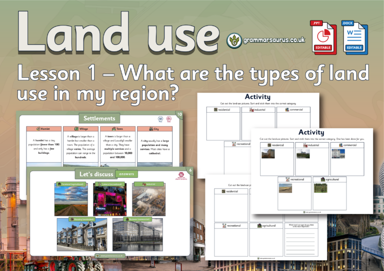 Year 3 Geography – Land Use (Fieldwork unit) - What are the types of ...