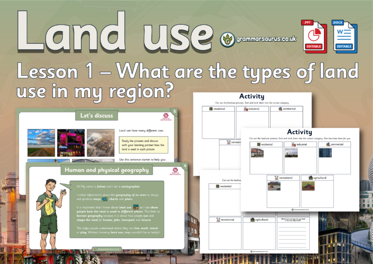 Year 3 Geography – Land Use (Fieldwork unit) - What are the types of ...