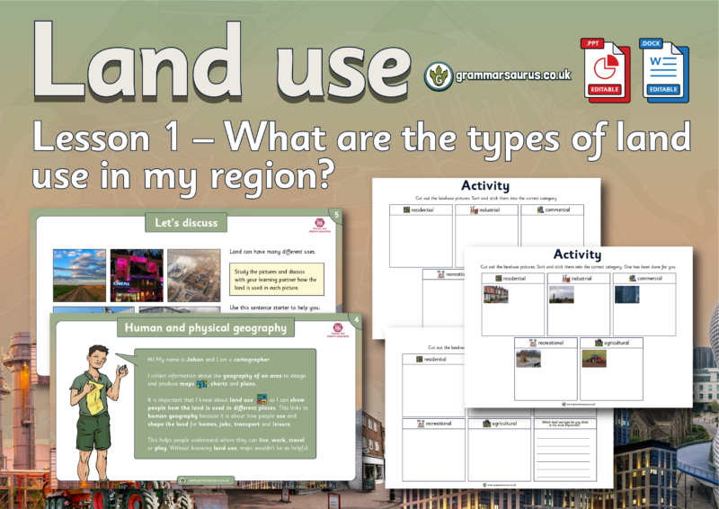 Year 3 Geography – Land Use (Fieldwork unit) - What are the types of ...
