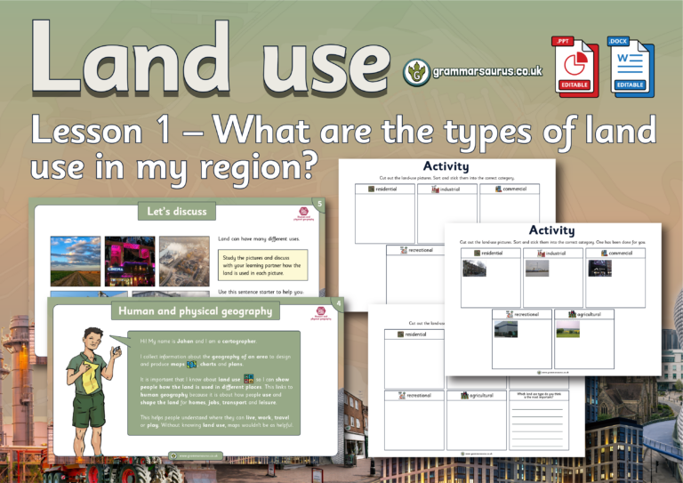 Year 3 Geography – Land Use (Fieldwork unit) - What are the types of ...