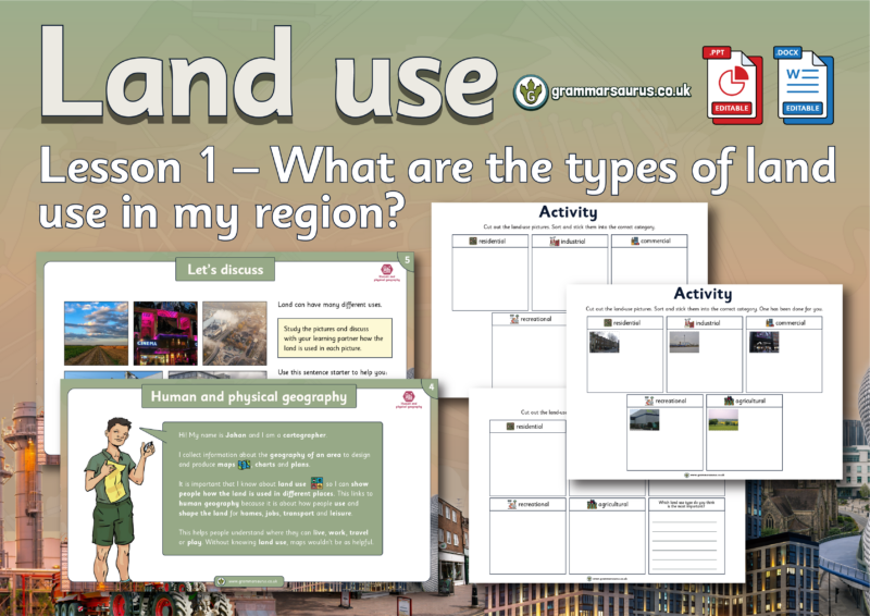 Year 3 Geography – Land Use (Fieldwork unit) - What are the types of ...