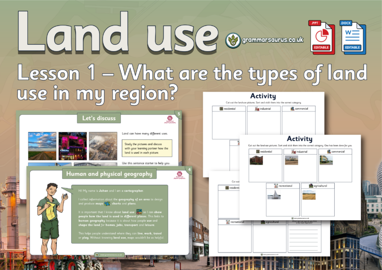 Year 3 Geography – Land Use (Fieldwork unit) – What are the types of ...
