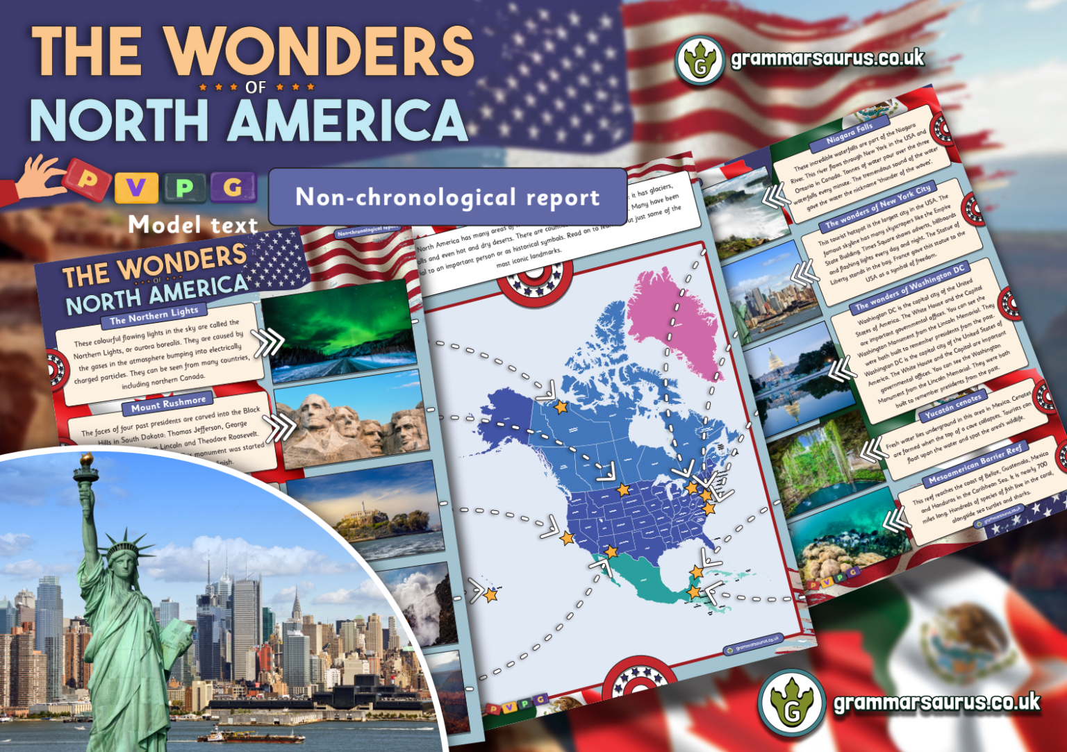 Year 5 PVPG Model Text – Non-chronological report –The wonders of North ...