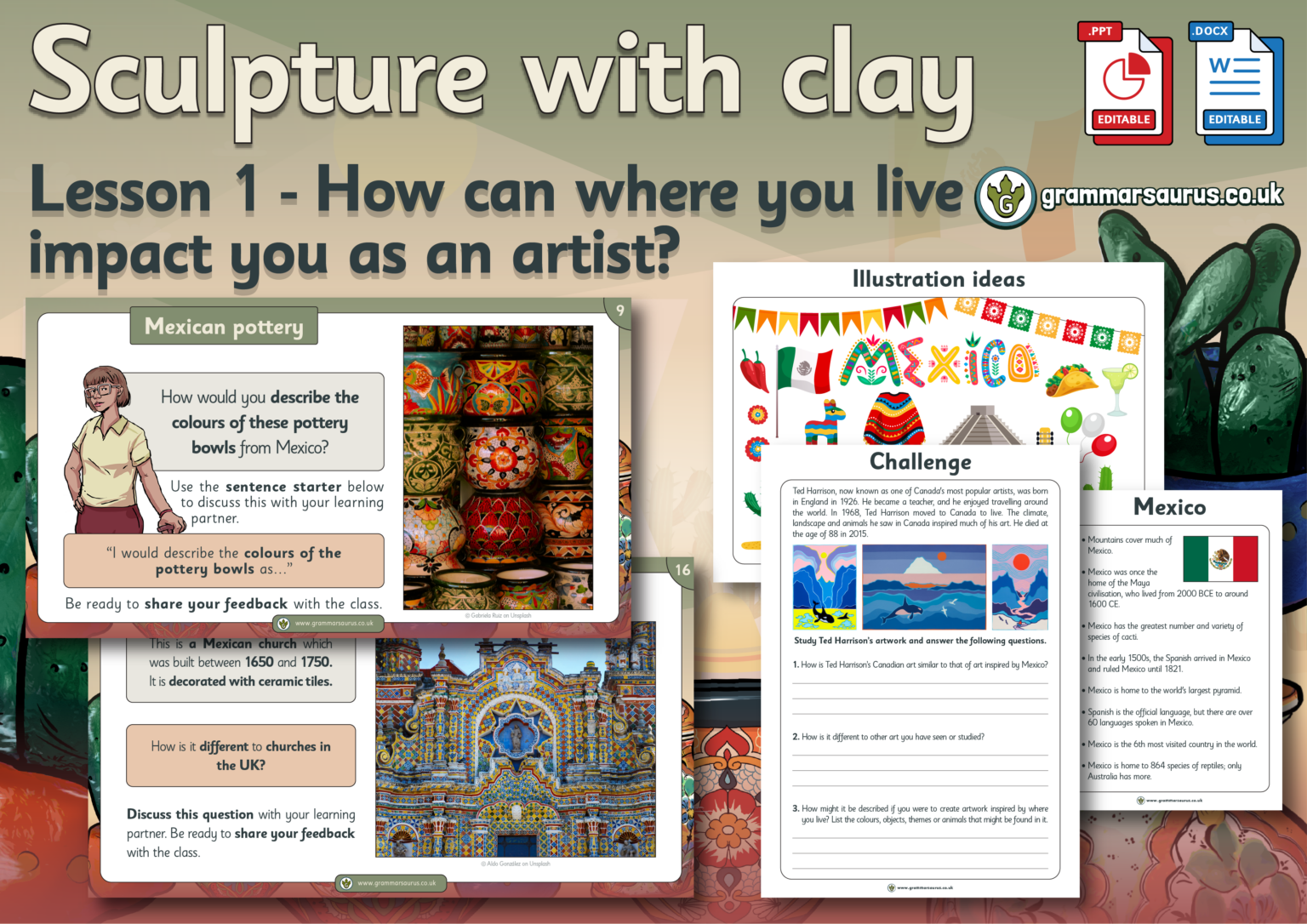 Year 3 Art - Sculpture - How have Mexican artists been influenced by ...