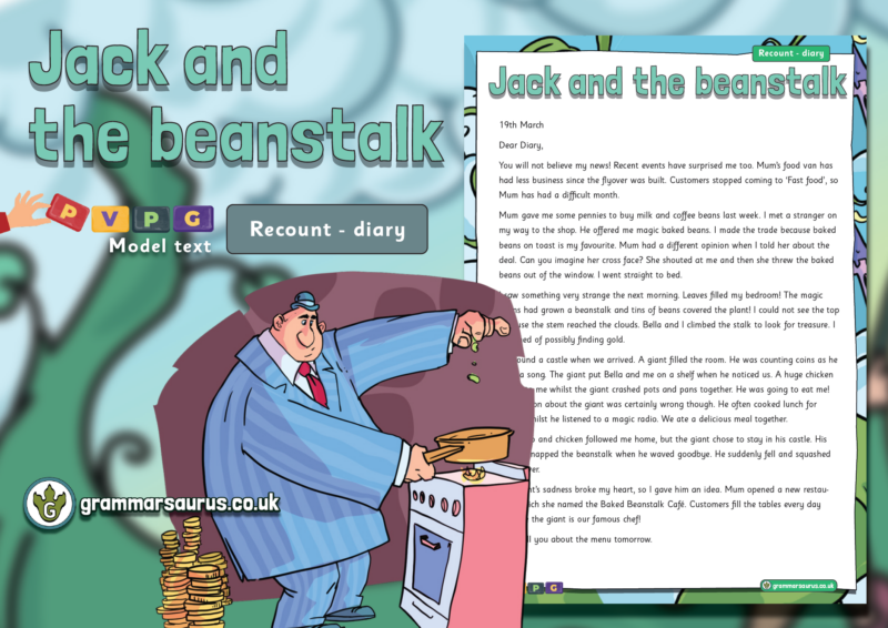 Y3 PVPG Texts - Grammarsaurus