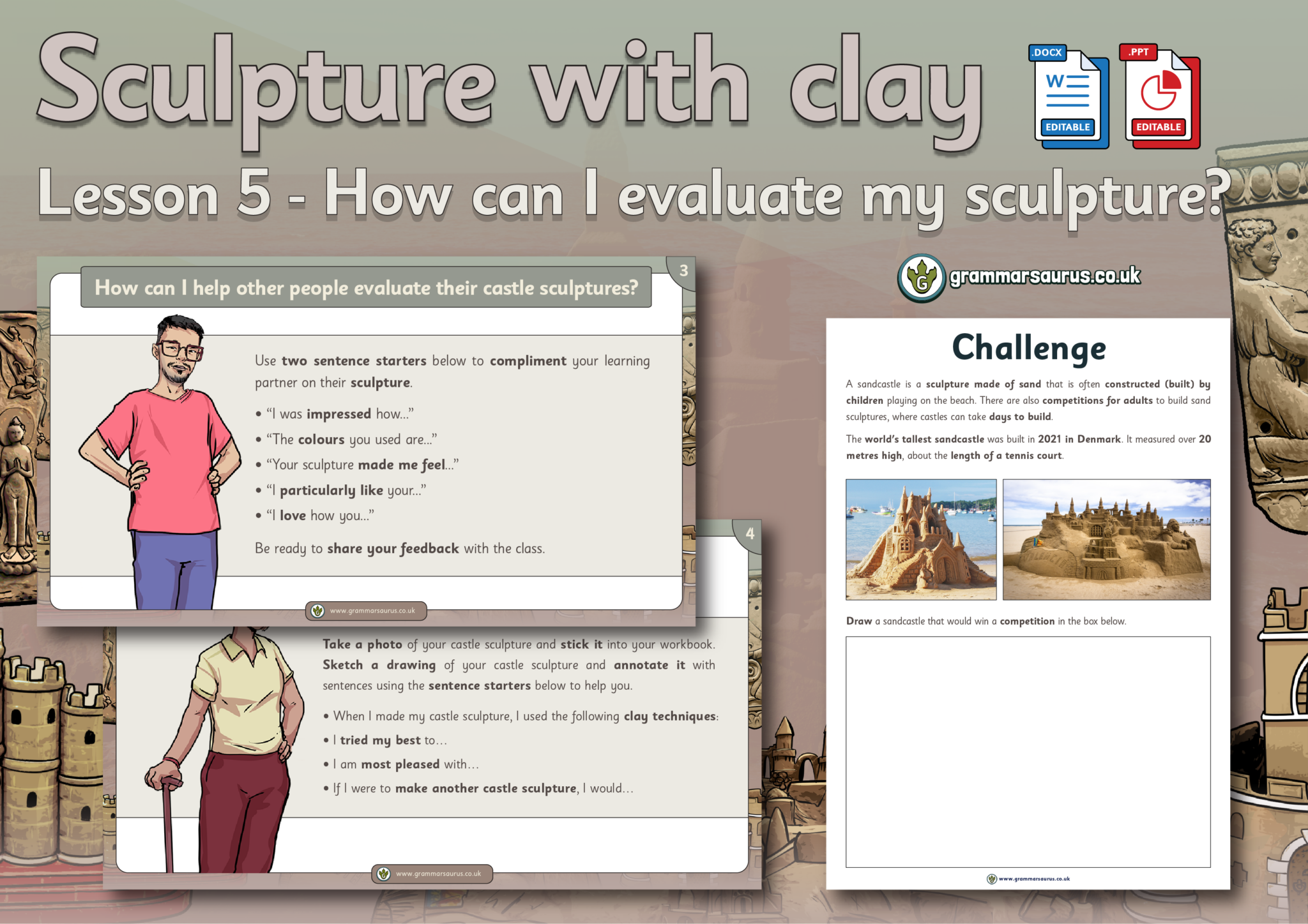 Year 2 Art – Sculpture – How can I evaluate my sculpture? Lesson 5 ...