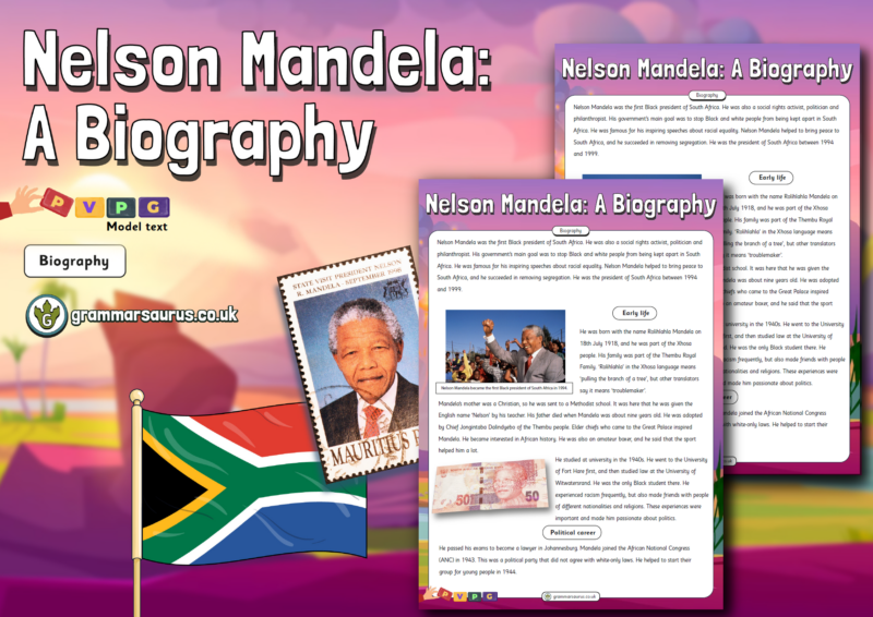 Y6 PVPG Texts - Grammarsaurus