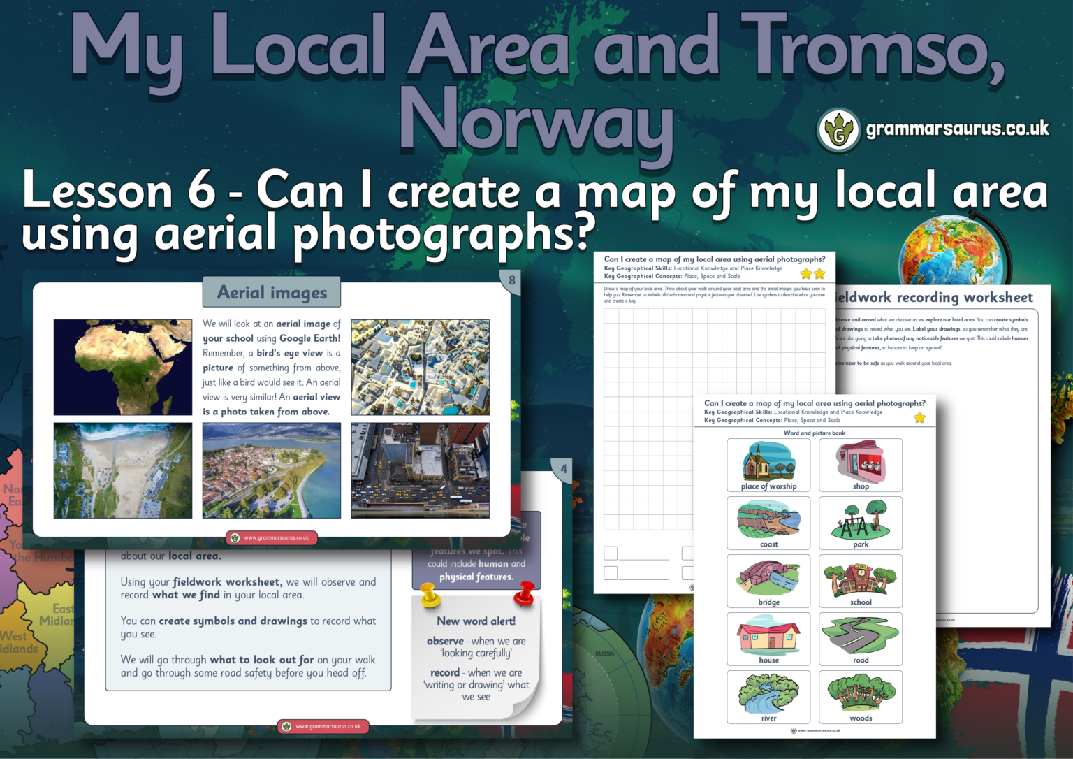 Year 2 Geography – My Local Area and Tromso, Norway – Can I create a ...