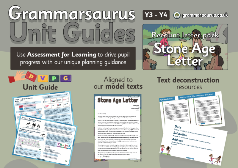 Year 3/4 PVPG Application Unit Guide – Recount Letter – Stone Age ...