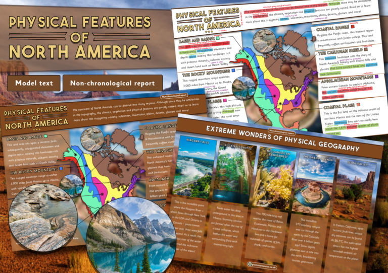 Year 5 Model Text – Non-chronological report - Physical features of ...