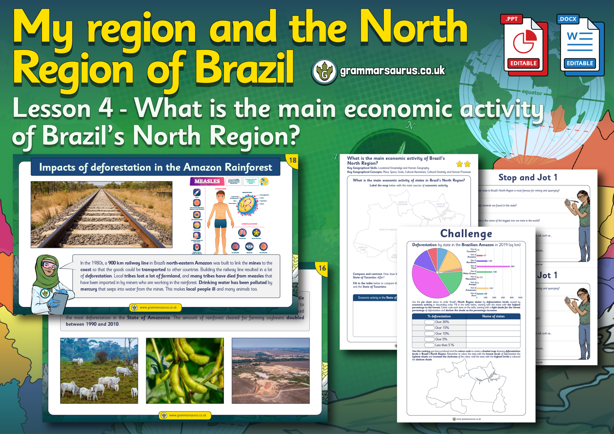 Year 5 Geography – My Region and the North Region of Brazil – What is ...