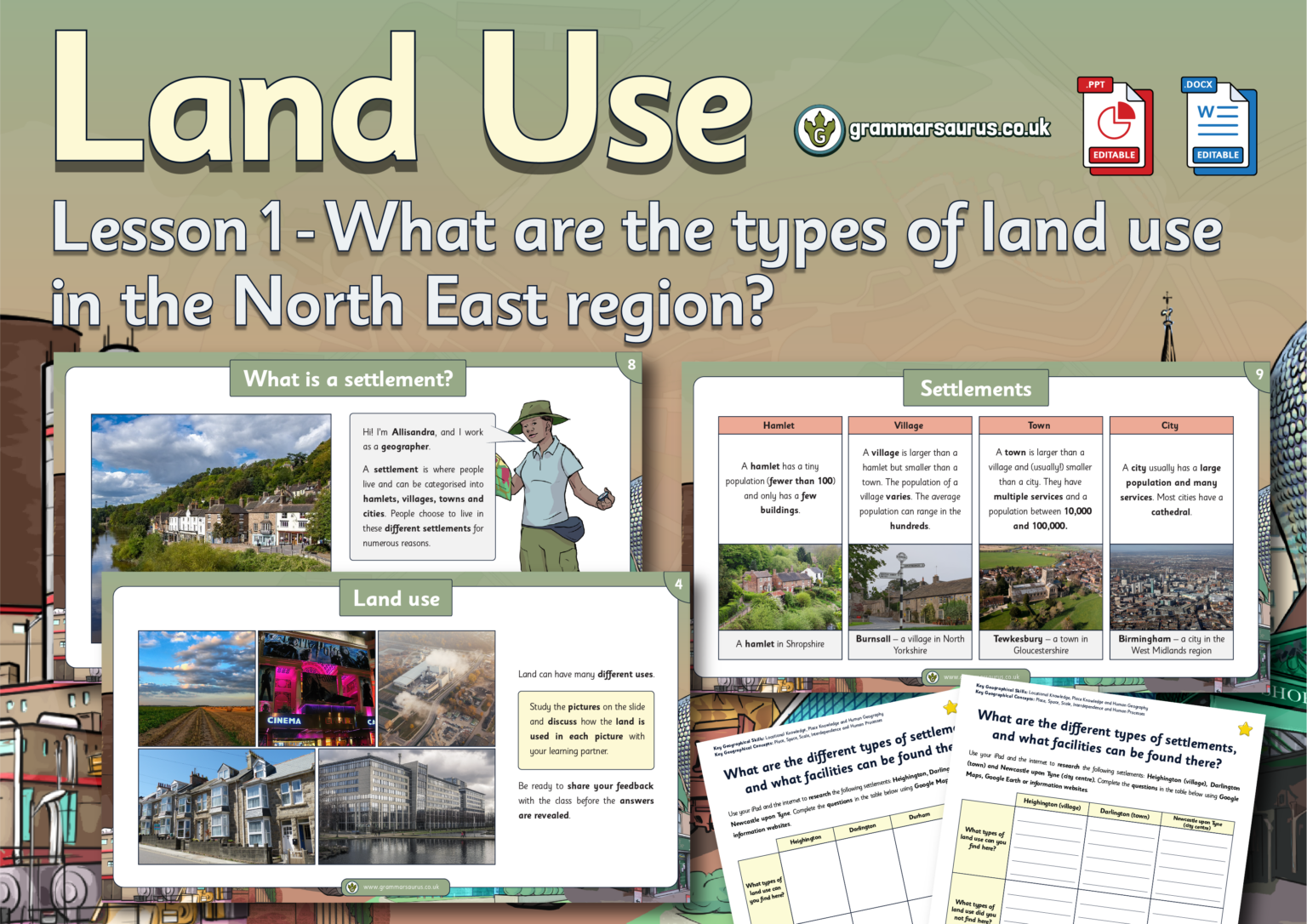 Year 3 Geography – Land Use (Fieldwork unit) – What are the types of ...