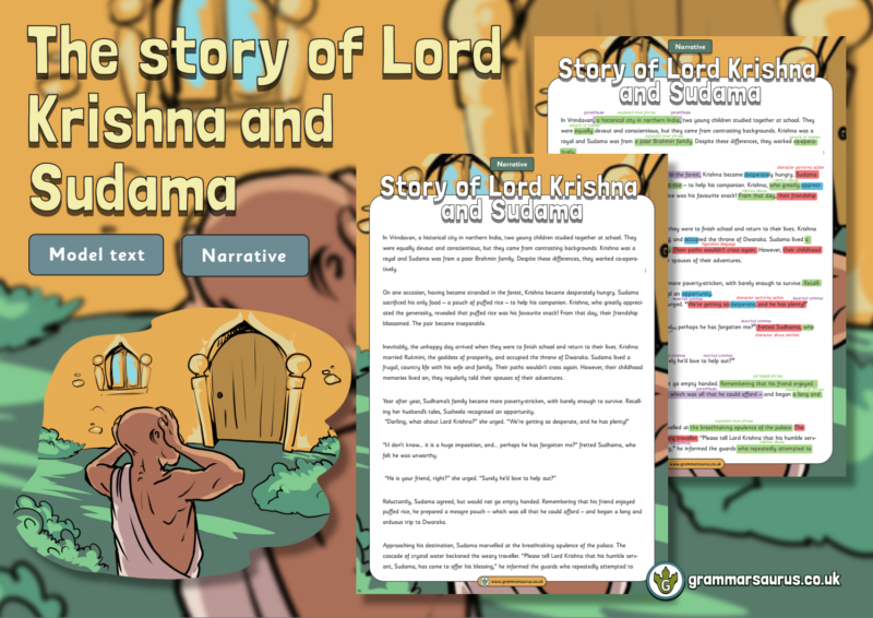 Y5 Narrative - Stories - Grammarsaurus