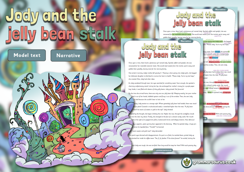 Y4 Narrative - Stories - Grammarsaurus