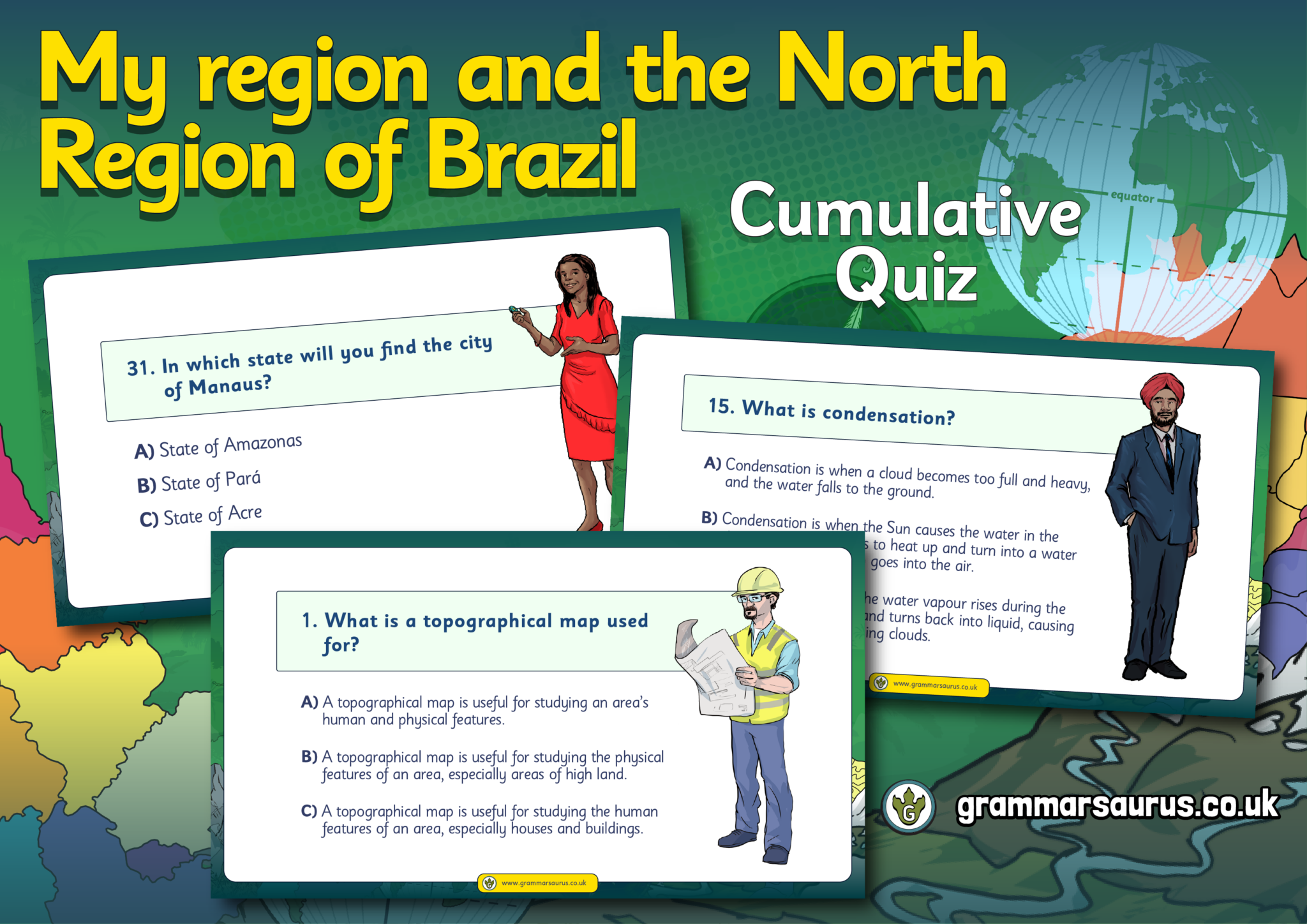 Year 5 Geography – My Region and the North Region of Brazil ...
