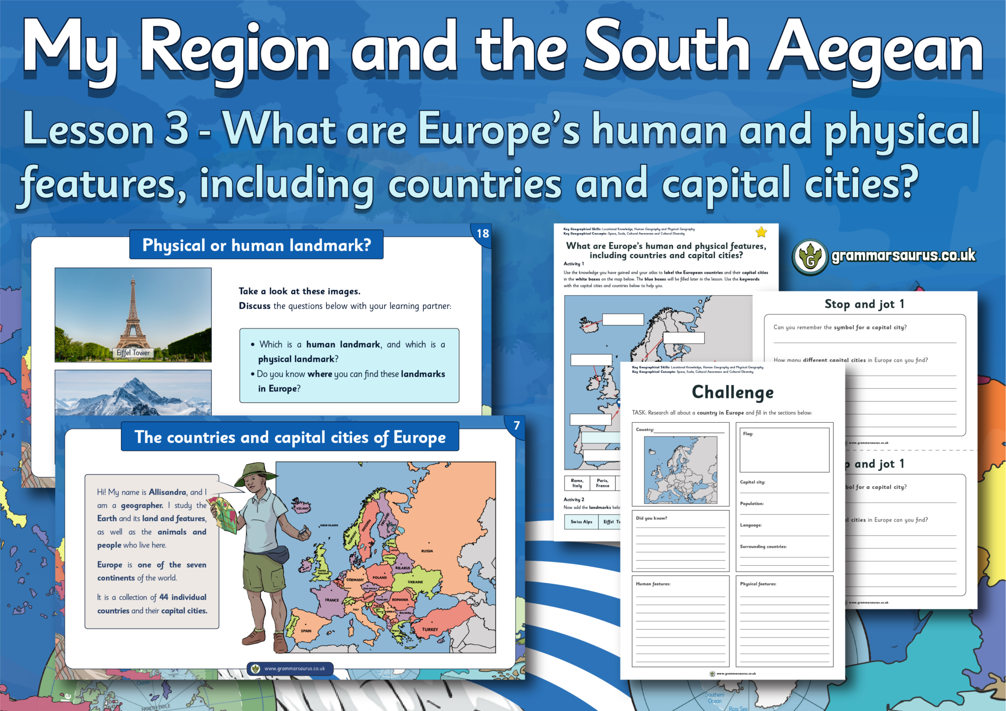 Year 4 Geography – My Region and the South Aegean - What are Europe's ...