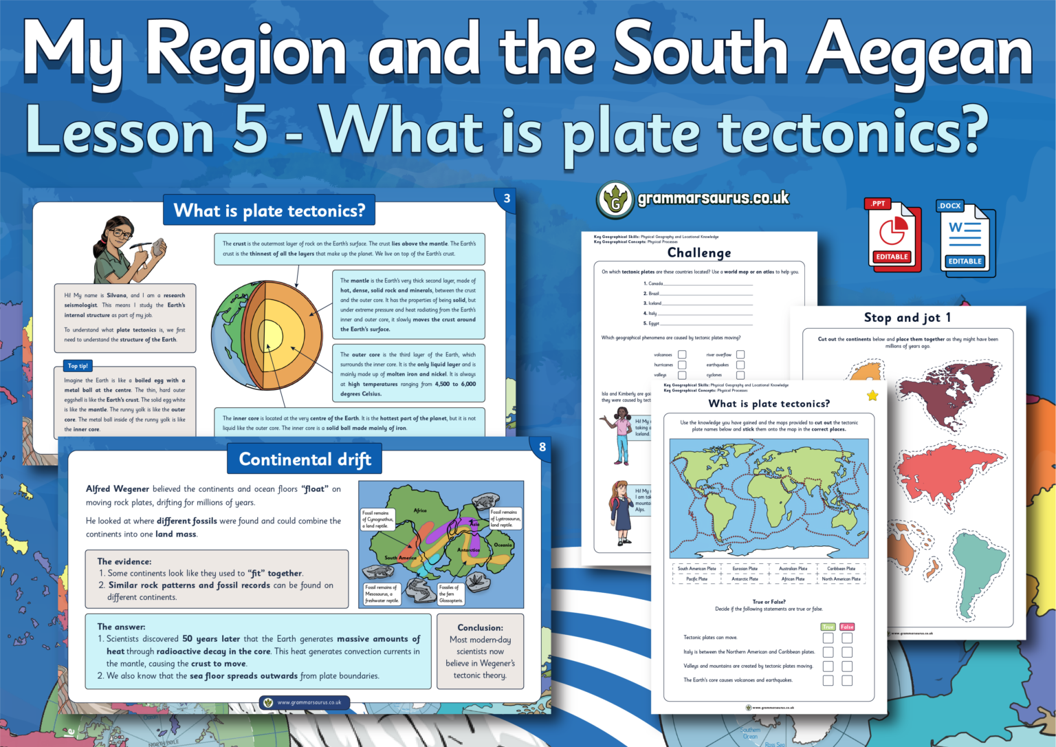 Year 4 Geography – My Region and South Aegean - What is plate tectonics ...