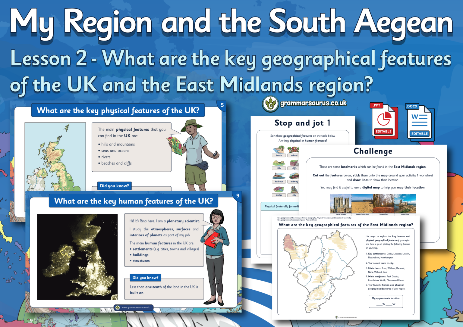 Year 4 Geography – My Region and the South Aegean - What are the key ...