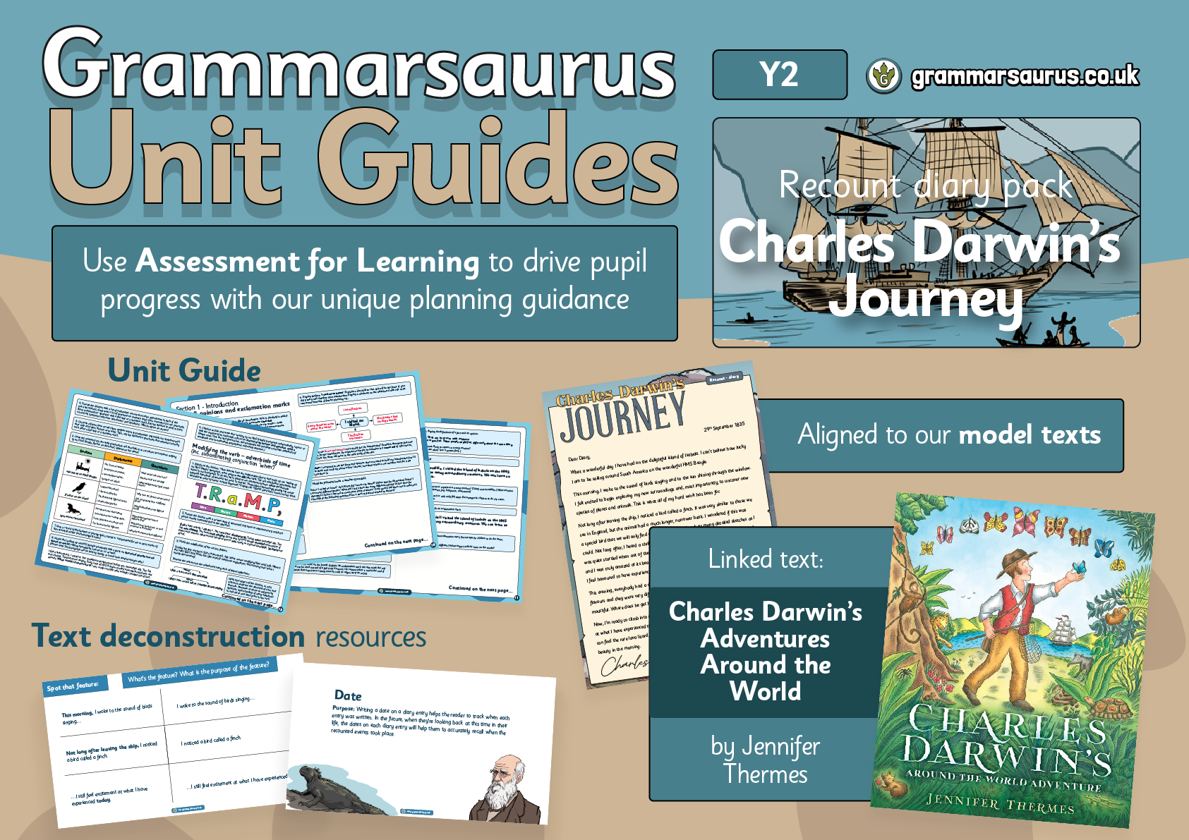Year 2 Unit Guide – Recount – Diary - Charles Darwin's Journey ...
