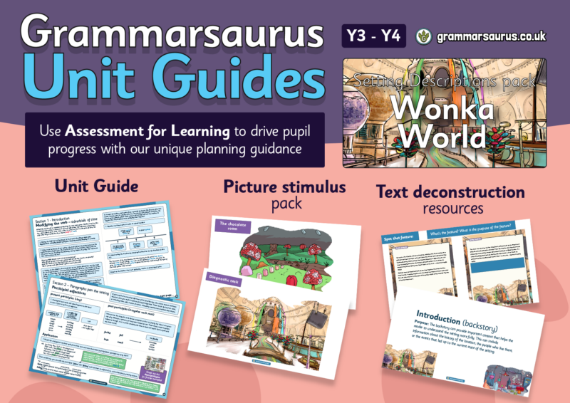 Year 3/4 Unit Guide – Setting Description – Wonka World - Grammarsaurus