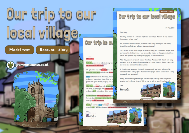 KS1 Model Texts - Grammarsaurus