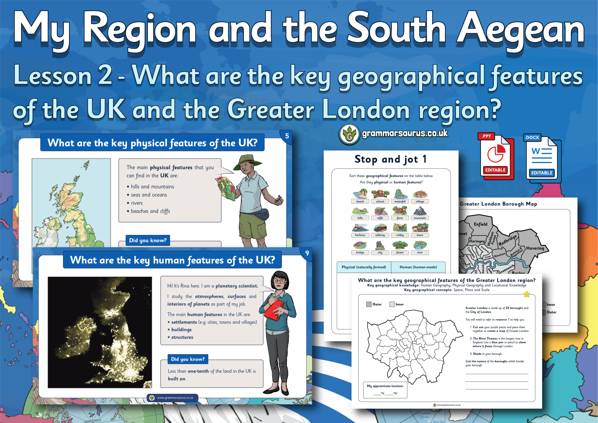 Year 4 Geography – My Region and the South Aegean - What are the key ...