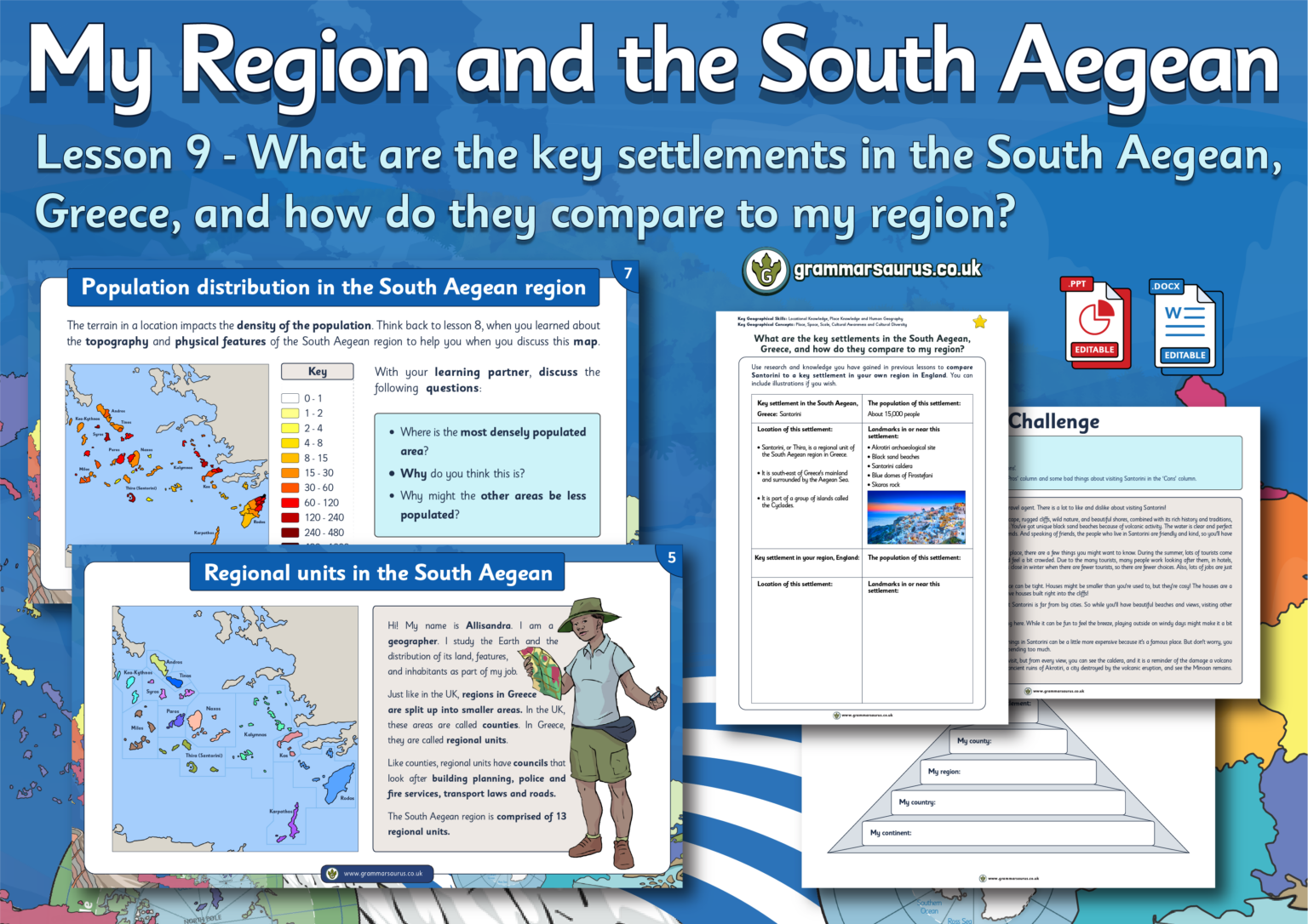 Year 4 Geography – My Region and the South Aegean - What are the key ...