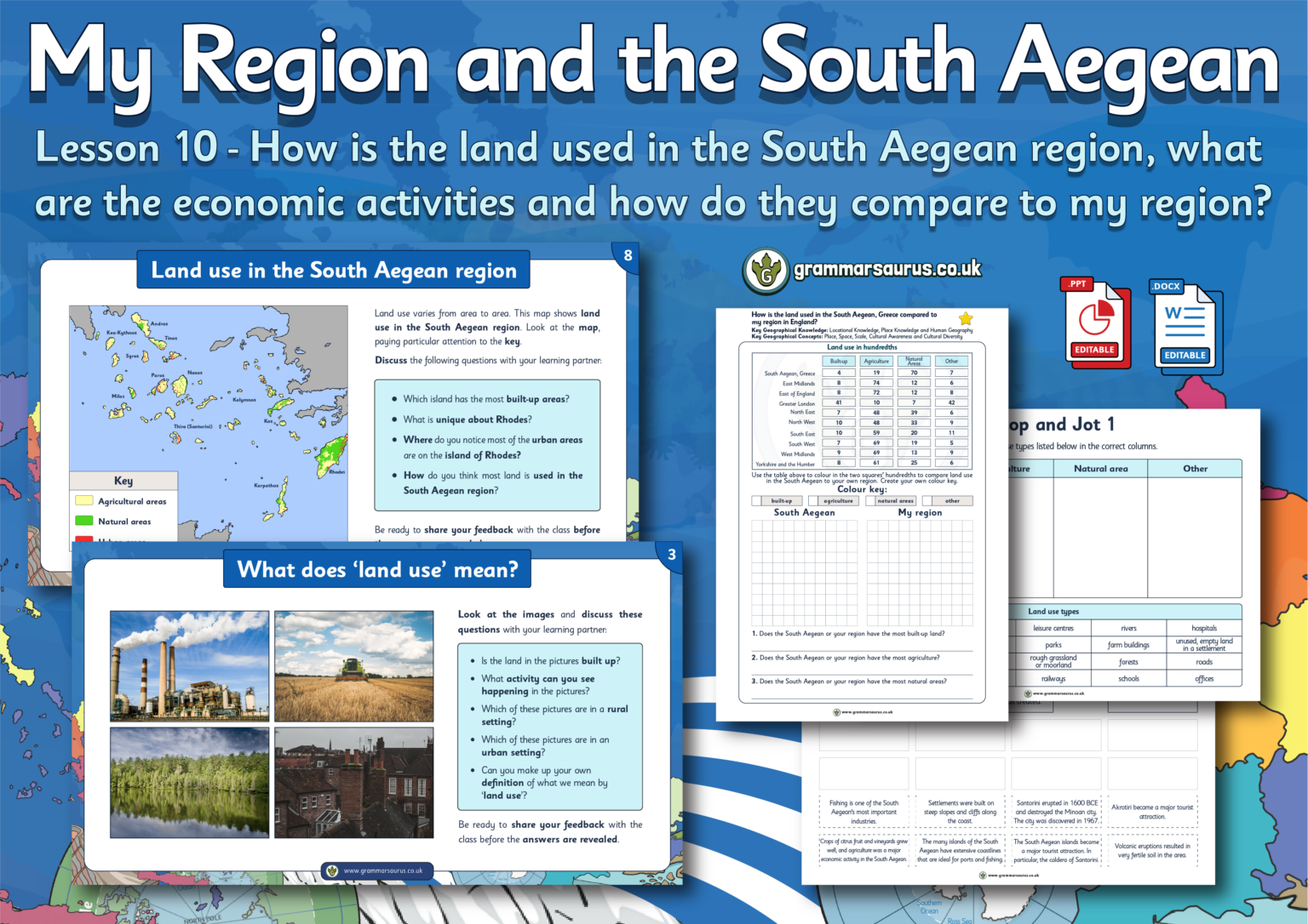 Year 4 Geography – My Region and the South Aegean - How is the land ...