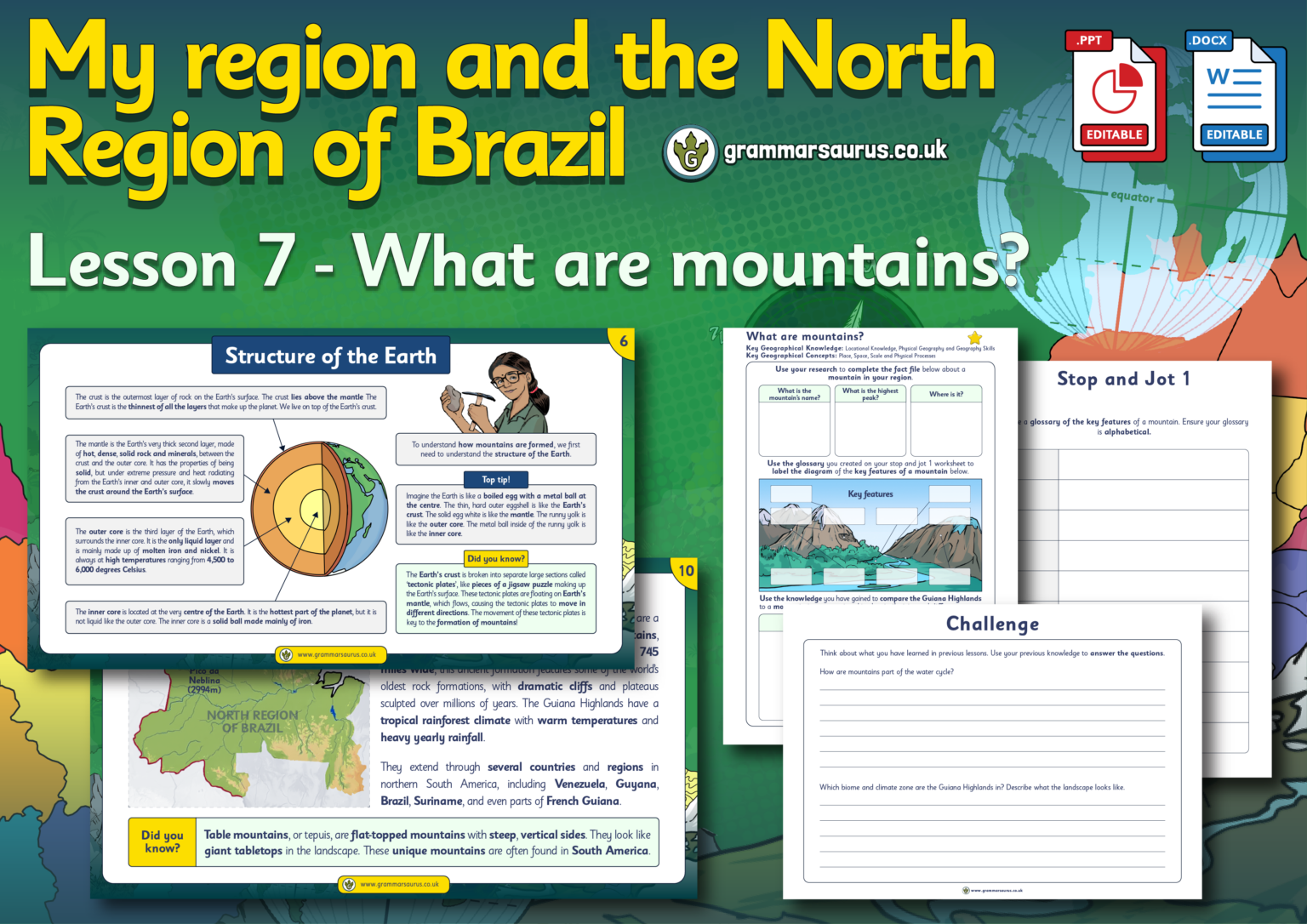 Year 5 Geography – My Region and the North Region of Brazil – What are ...