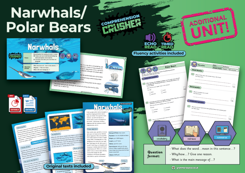 Year 6 Comprehension Crusher Reading Scheme – Additional Unit ...