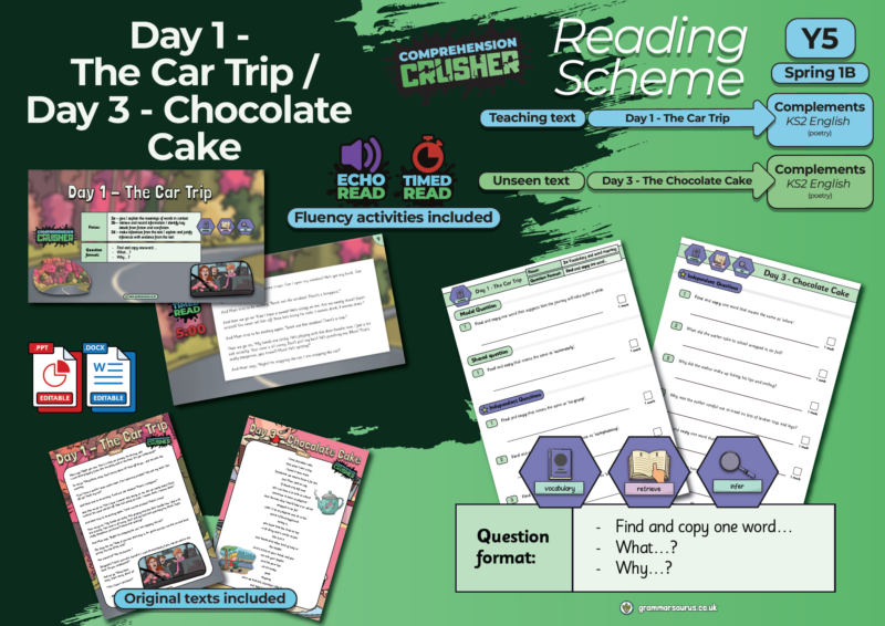 Y5 Teaching resources - Grammarsaurus