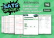 Y6 SATs Smasher (Maths): Arithmetic – Addition and subtraction – Missing numbers - Grammarsaurus