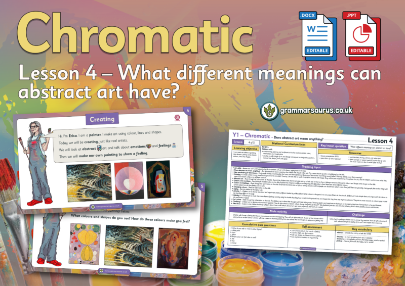 Year 1 Art – Chromatic – What different meanings can abstract art have ...