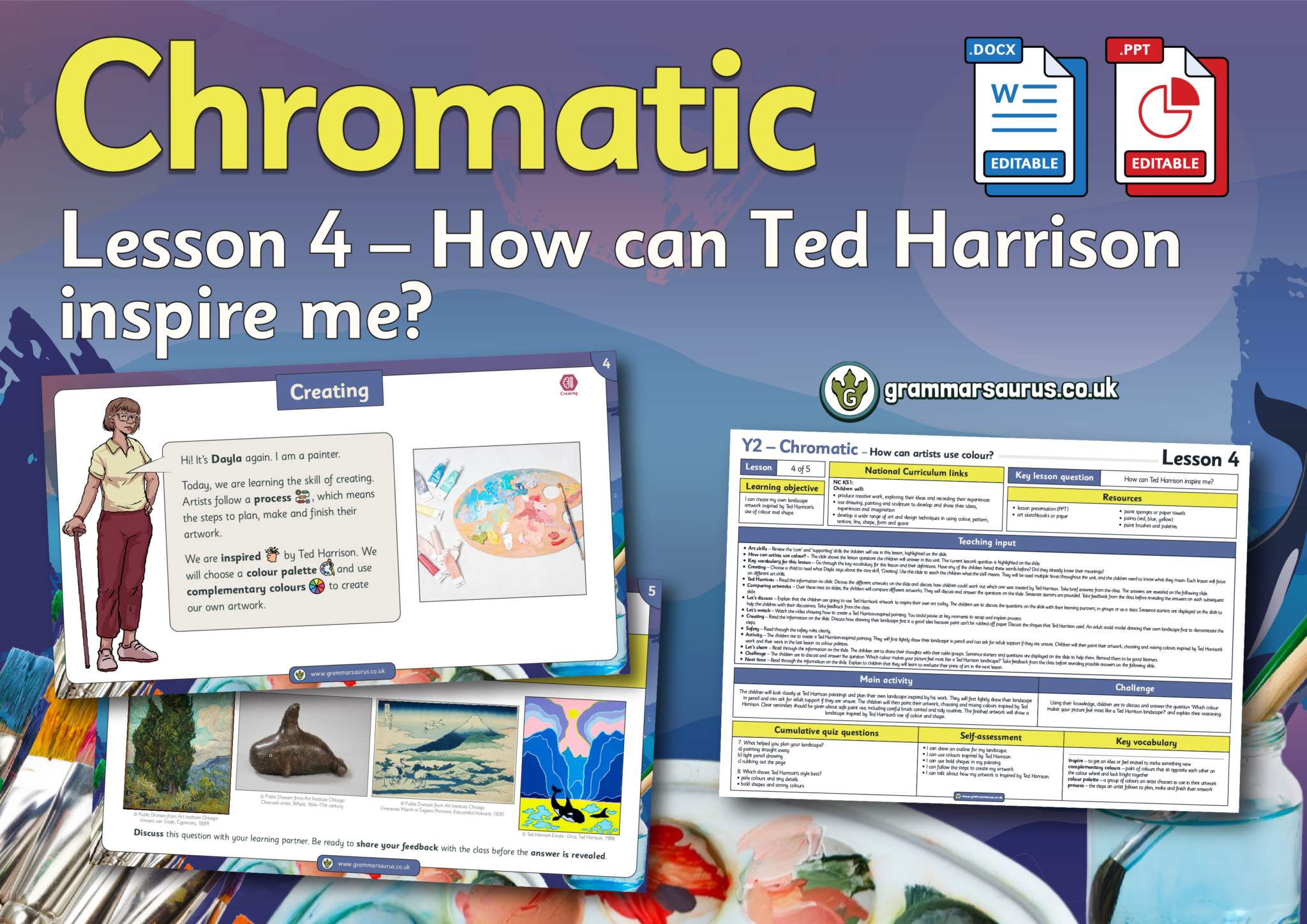 Year 2 Art – Chromatic – How can Ted Harrison inspire me? Lesson 4 ...