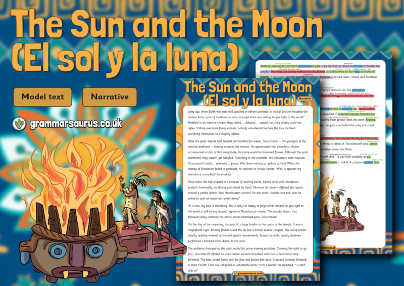 Y5 Narrative - Stories - Grammarsaurus