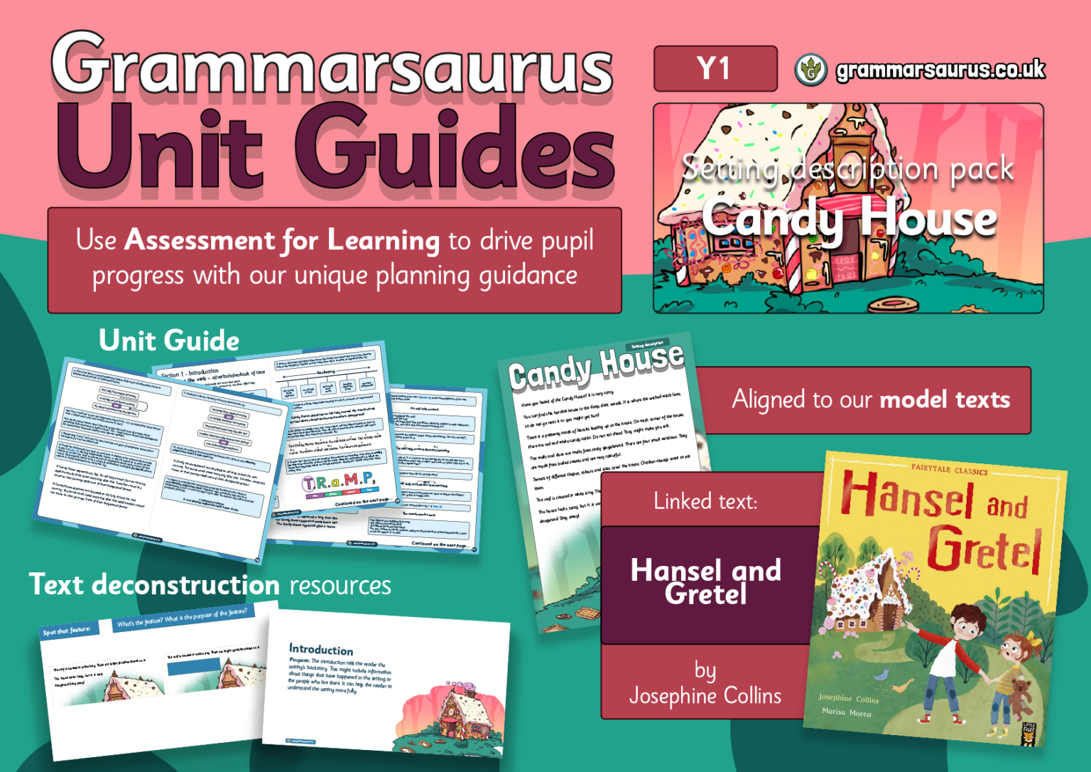 Year 1 Unit Guide – Setting Description – Candy House - Grammarsaurus