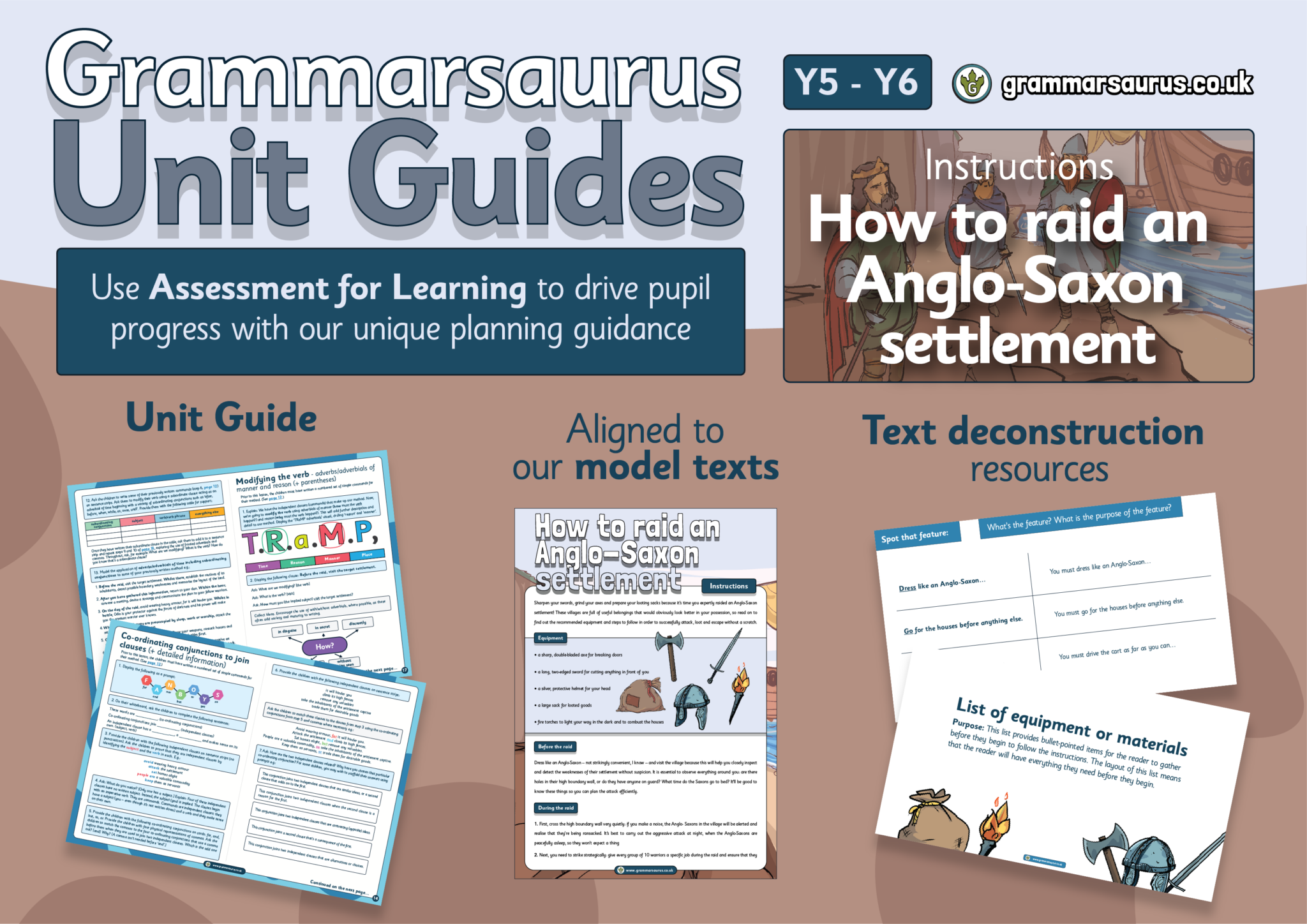 Year 5/6 Unit Guide – Instructions – How to Raid an Anglo-Saxon ...