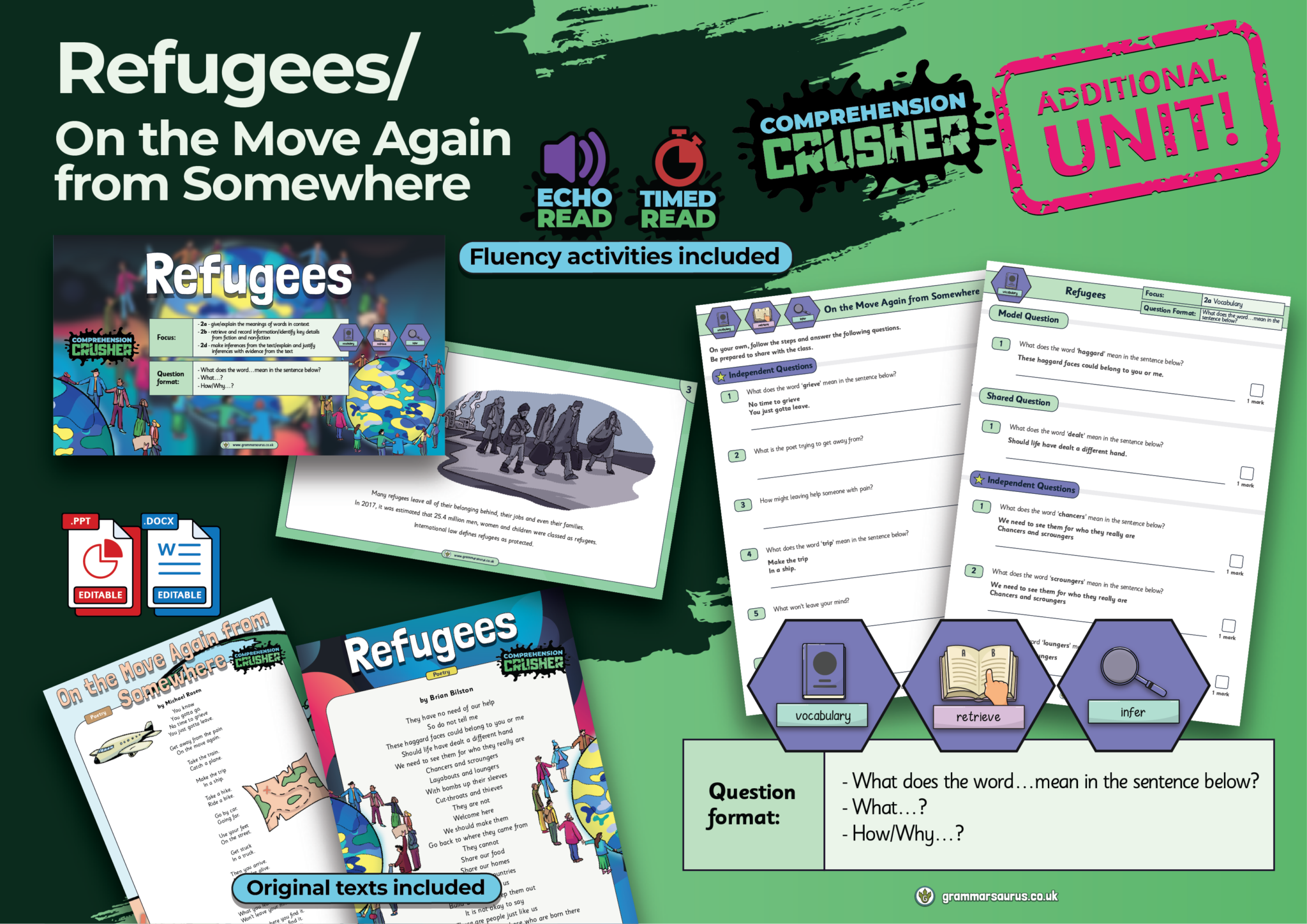 Year 5 Comprehension Crusher Reading Scheme – Additional Unit ...