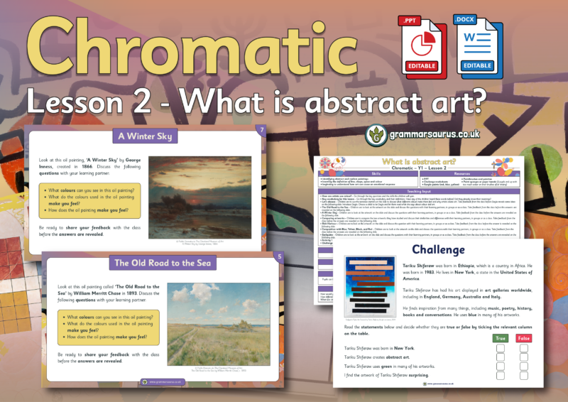 Y1 Art - Grammarsaurus