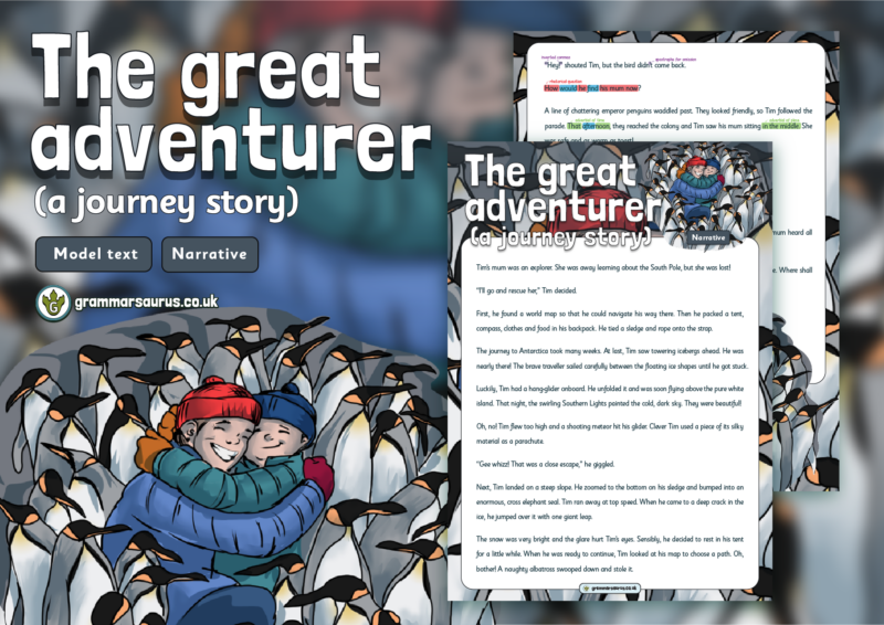 Y2 Narrative - Stories - Grammarsaurus