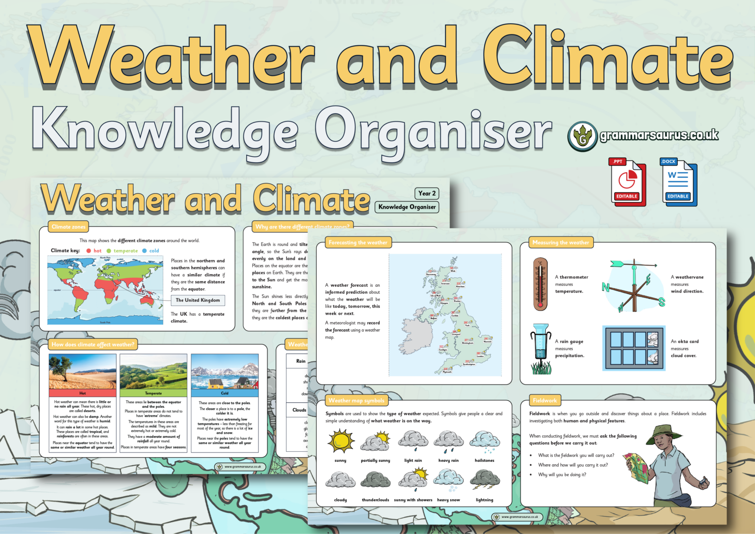 Year 2 Geography – Weather and Climate – Knowledge Organiser ...