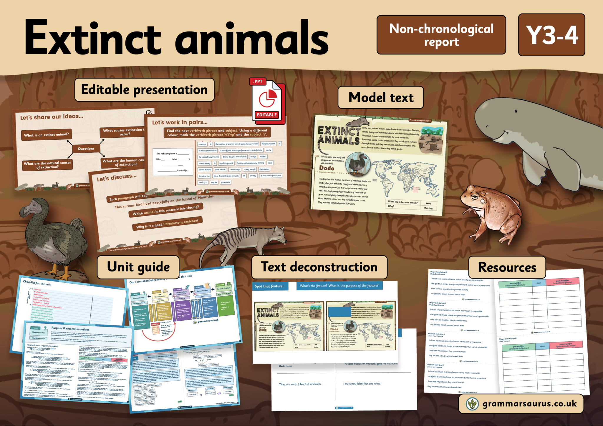 Year 3/4 PVPG Application Unit Guide – Non-chronological report ...