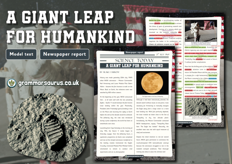 KS2 Model Texts - Grammarsaurus